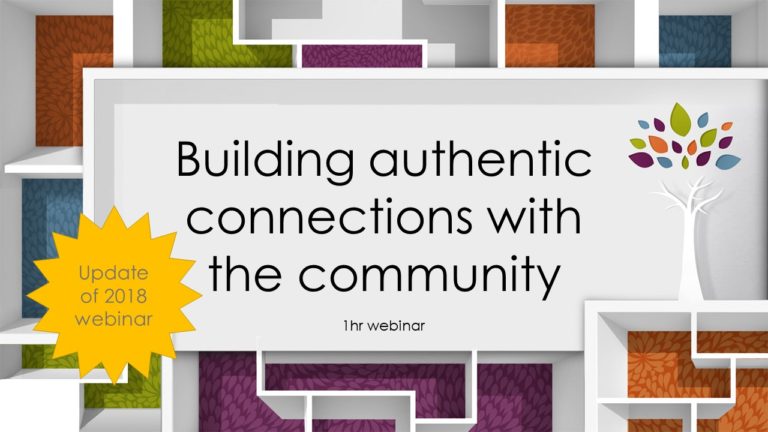 Building authentic connections with the community - RARE Early ...