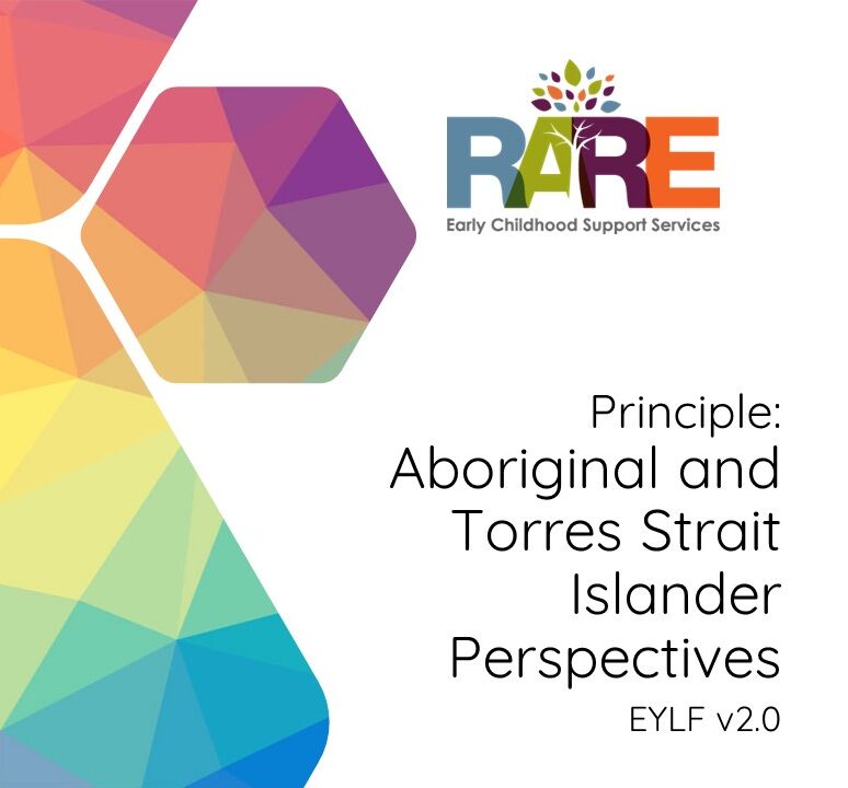 Principle: Aboriginal and Torres Strait Islander Perspectives EYLF v2 ...