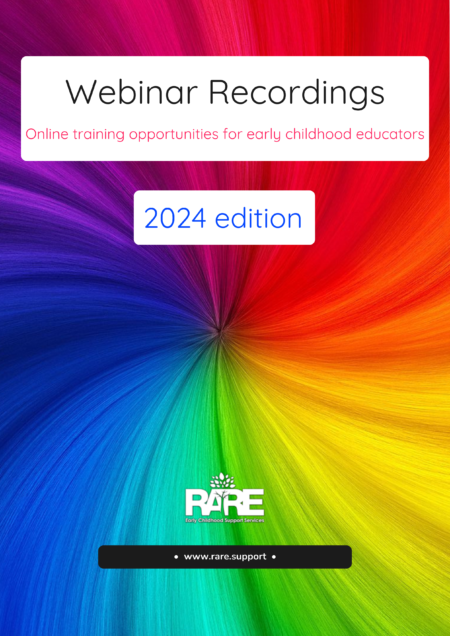 Webinars - RARE Early Childhood Support Services