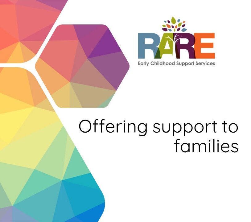 Offering support to families - RARE Early Childhood Support Services